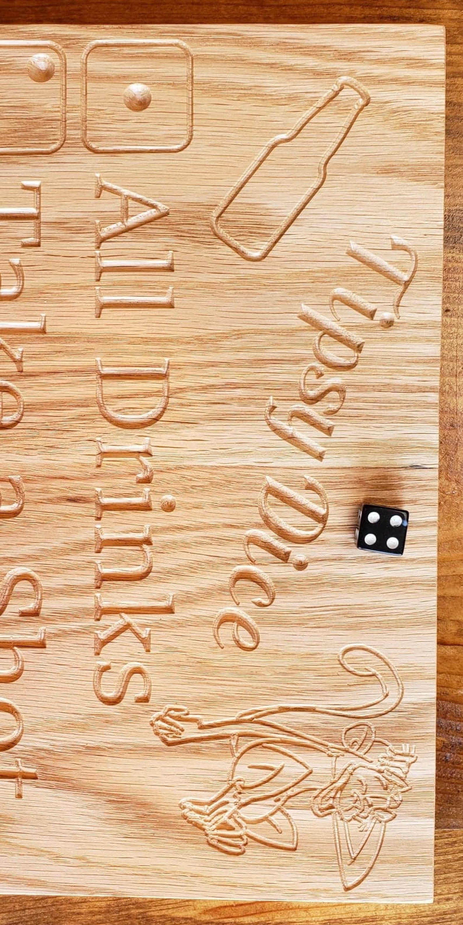 Tipsy Dice Drinking Game Single - Etsy