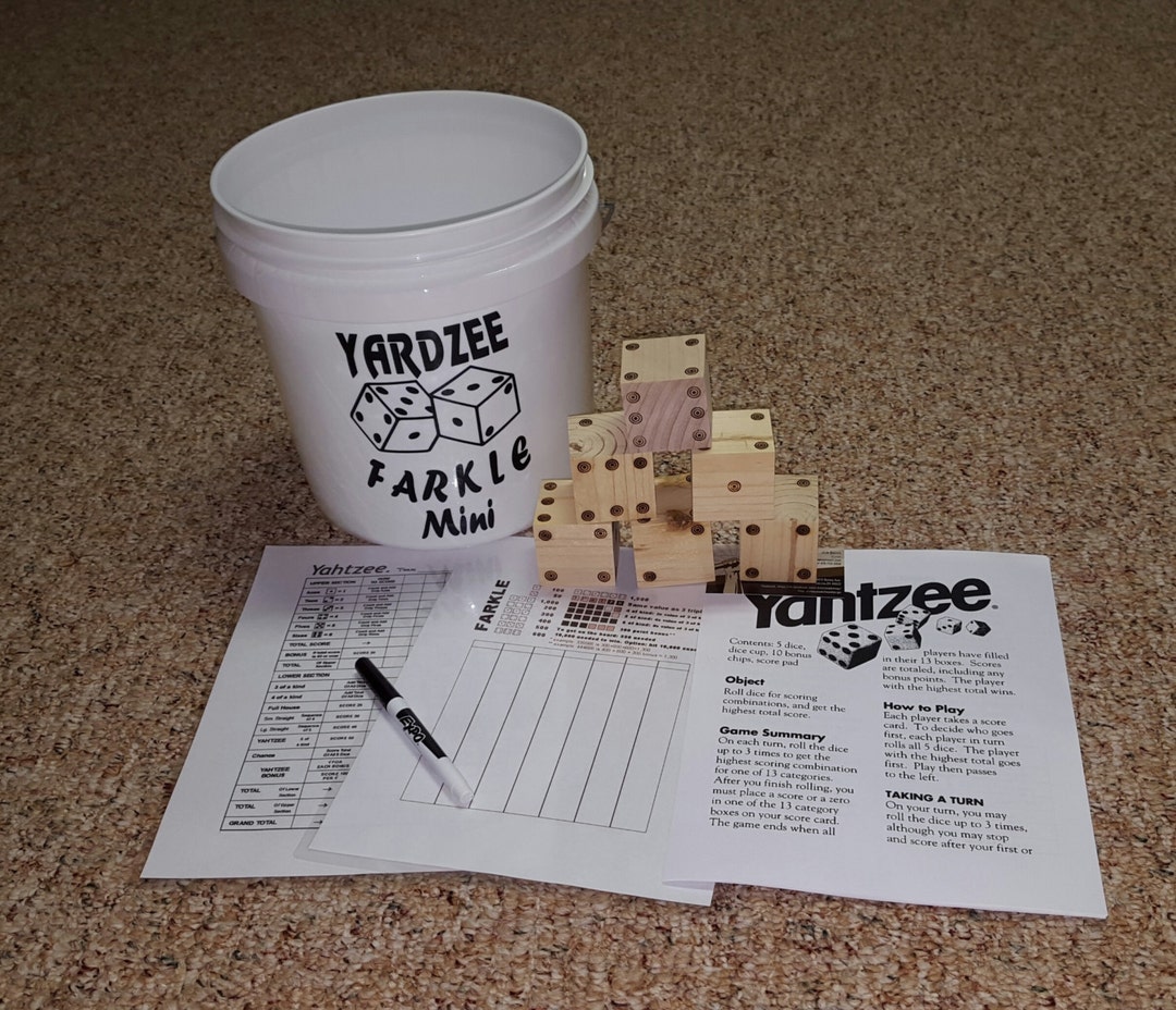 Yardzee Farkle Mini - Etsy