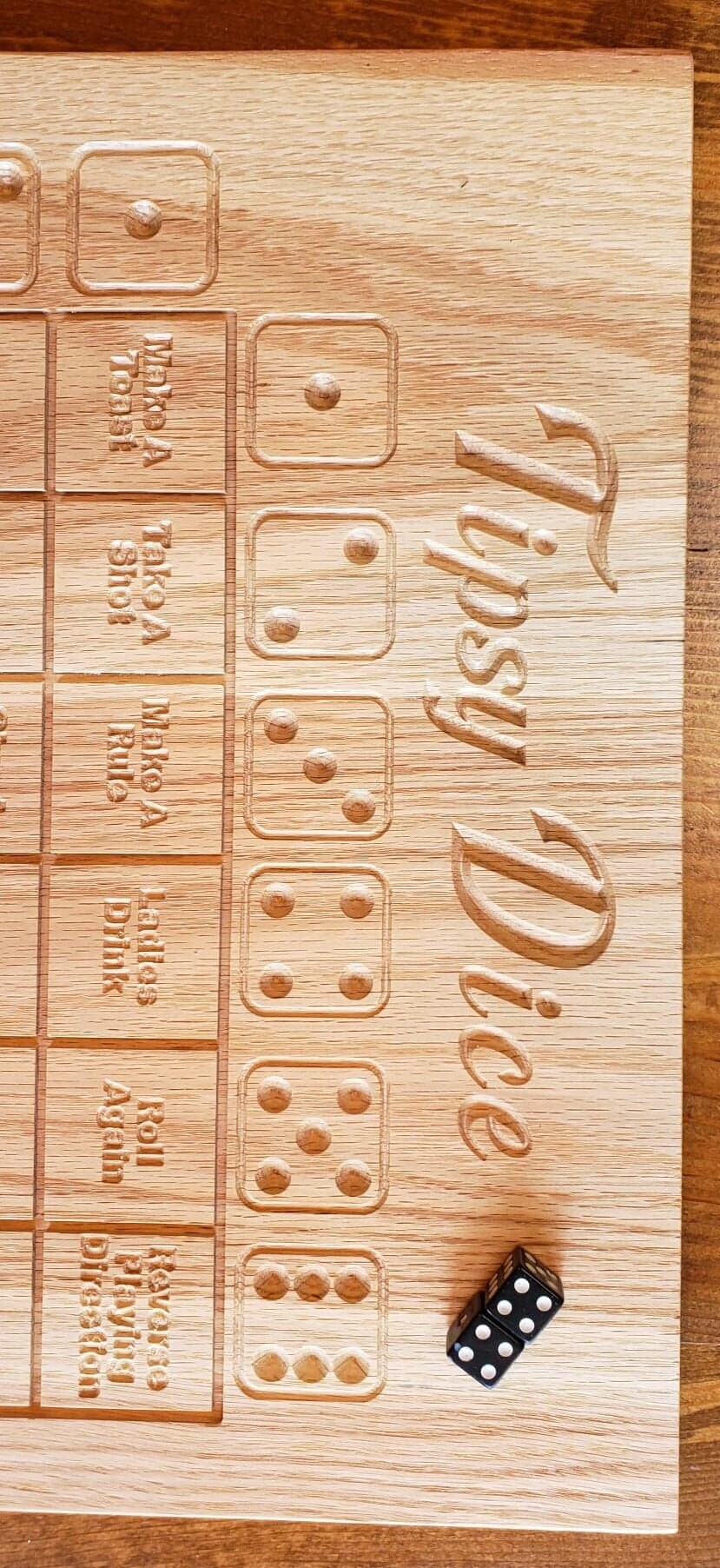 Tipsy Dice Drinking Game Double - Etsy