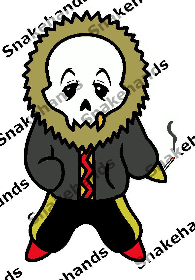 Undertale Multiverse AU Chibi Fanart Hand-made Vinyl Papyrus and Gaster ...