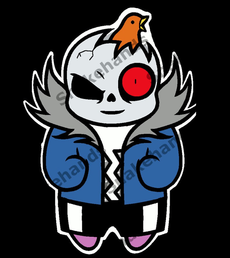 Undertale Multiverse AU Chibi Fanart Vinyl Stickers With Pets Bad ...