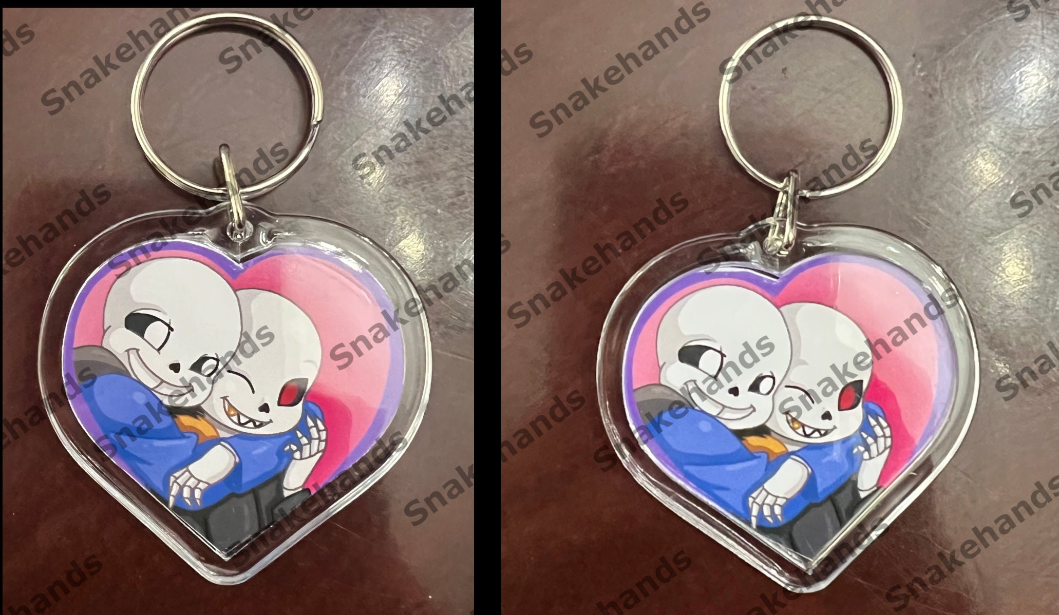 Undertale and Underfell Fanart Two-sided Custom Kustard Acrylic ...