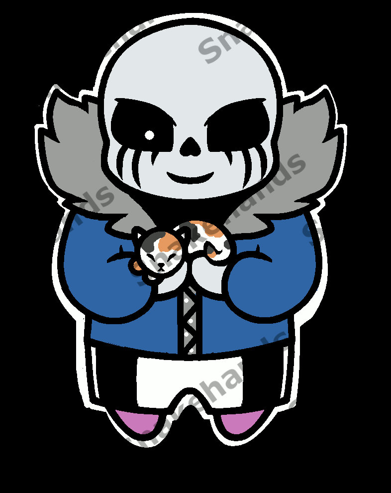Undertale Multiverse AU Chibi Fanart Vinyl Stickers With Pets Bad ...