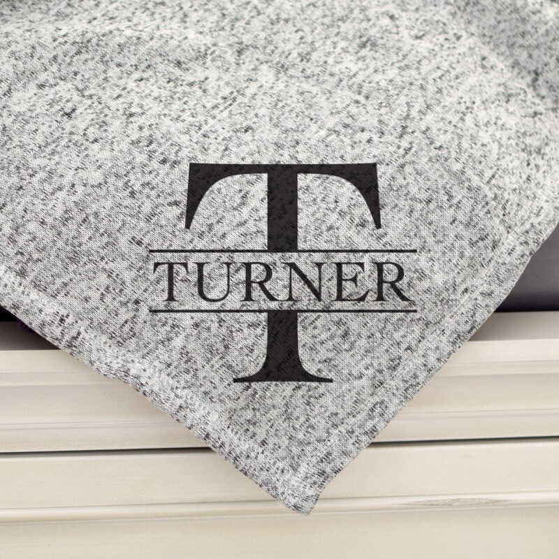 Monogrammed Fleece - Etsy