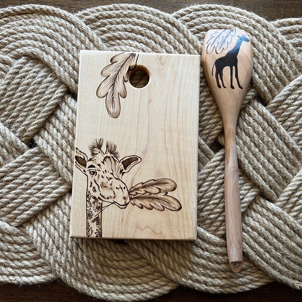 Giraffe Spoon - Etsy