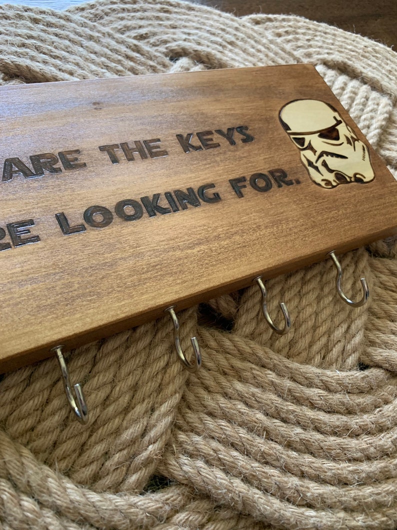 Star Wars Stormtrooper Key Rack Key/mask Hanger | Etsy