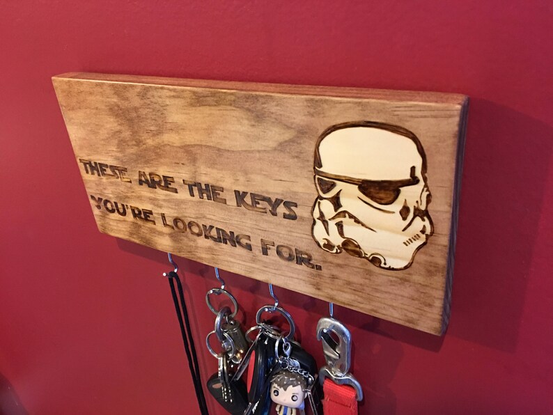 Star Wars Stormtrooper Key Rack Key/mask Hanger | Etsy