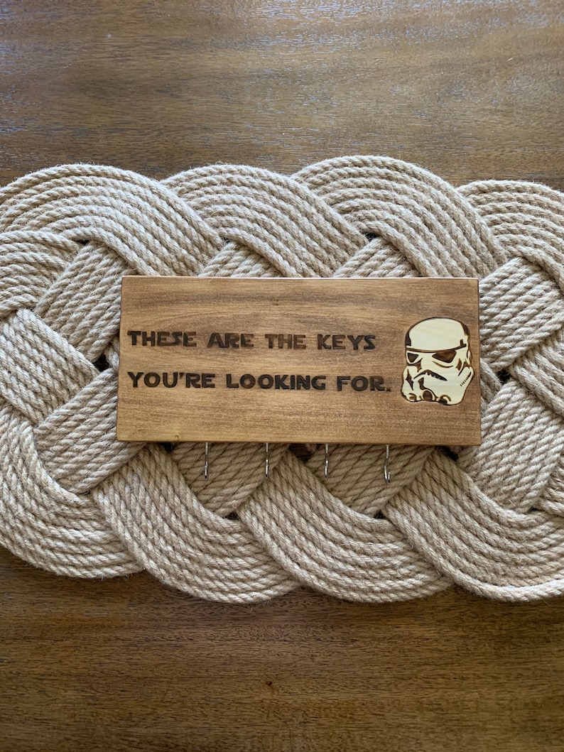 Star Wars Stormtrooper Key Rack Key/mask Hanger | Etsy