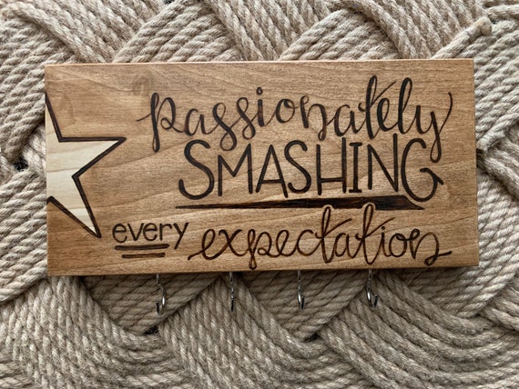 Passionately Smashing Every Expectation Hamilton Inspired Key - Etsy