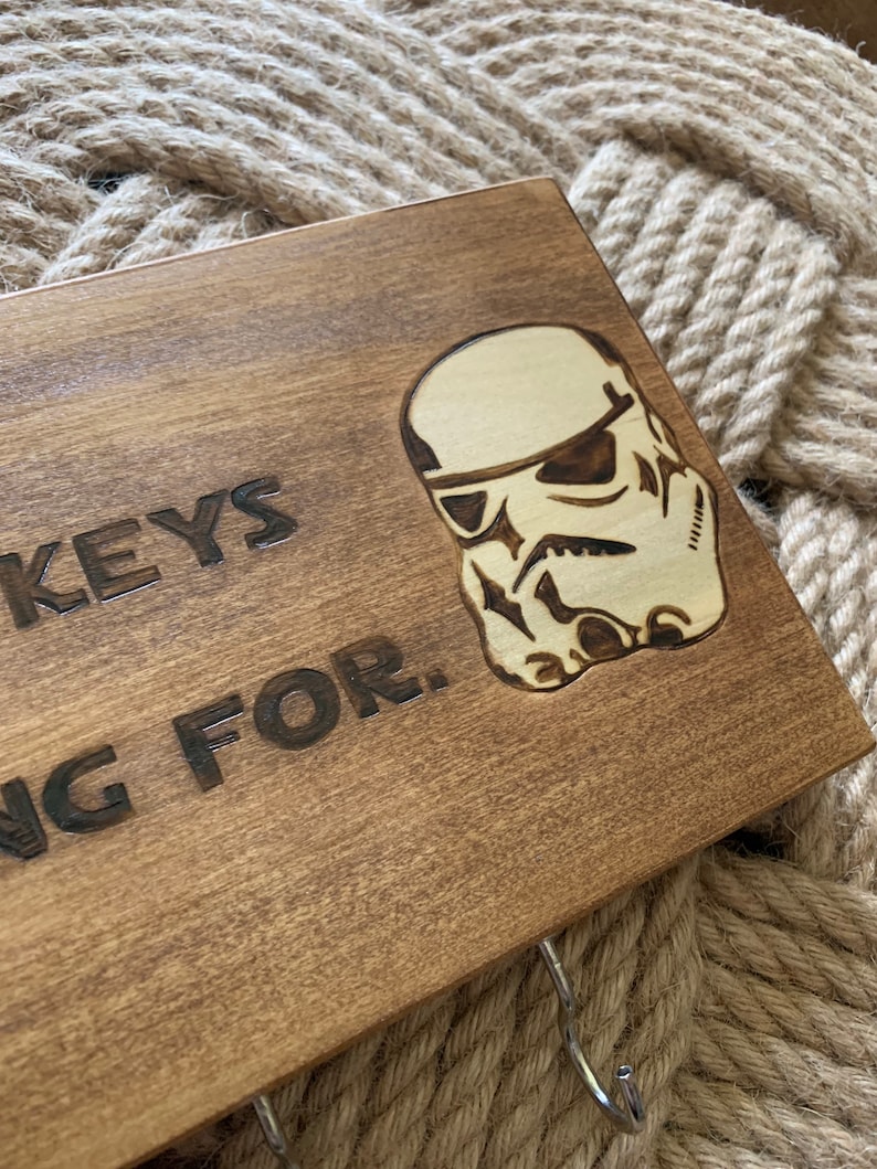 Star Wars Stormtrooper Key Rack Key/mask Hanger | Etsy