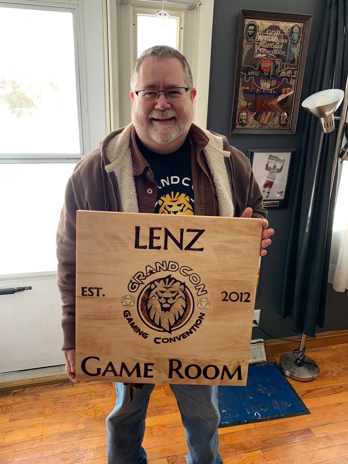 Personalized Wood Burned Game Room Sign | Etsy