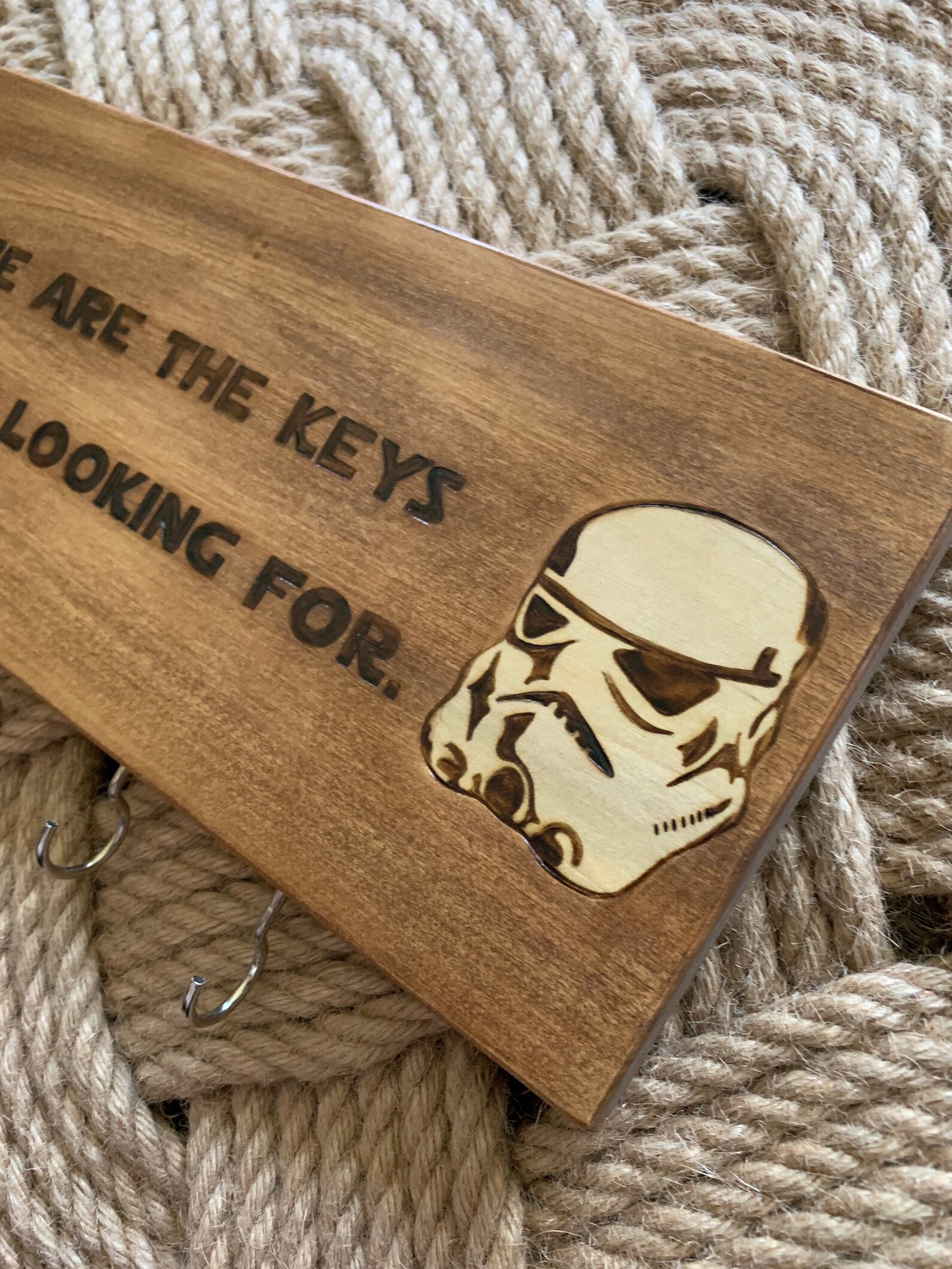 Star Wars Stormtrooper Key Rack Key/mask Hanger | Etsy