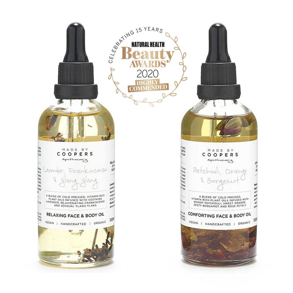 Relaxing Face & Body Oil Cold Pressed Plant Oils With - Etsy