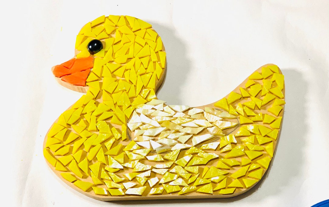 DIY Mosaic Duck, Mosaic for Kids - Etsy