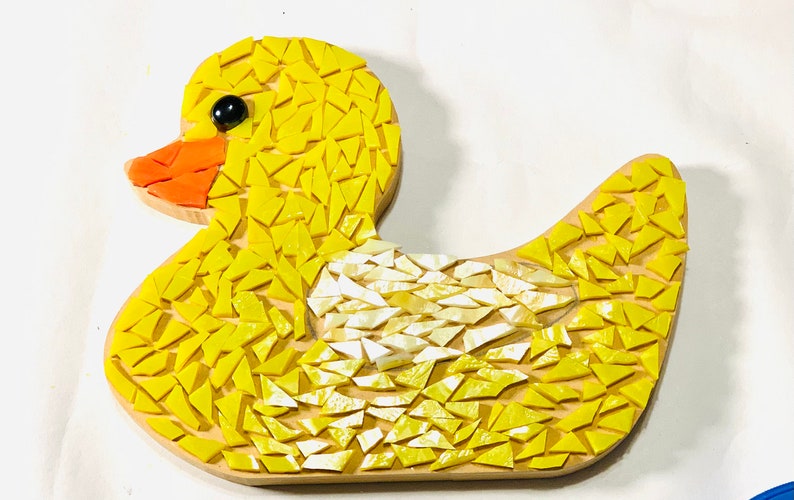 DIY Mosaic Duck, Mosaic for Kids - Etsy