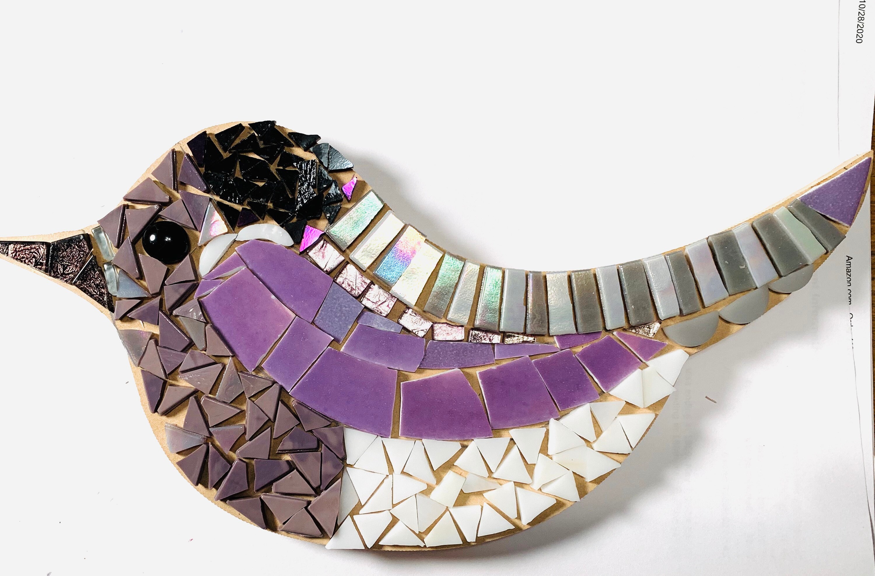 Robin DIY Mix Media Mosaic Kit | Etsy