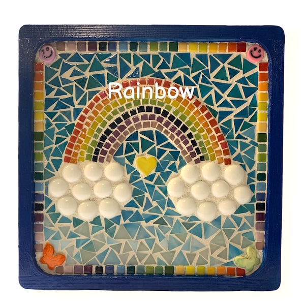 Rainbow Mosaic - Etsy