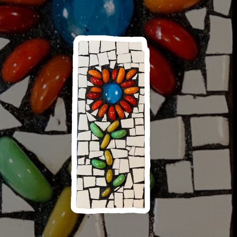 Flower Mosaic Beginners DIY - Etsy