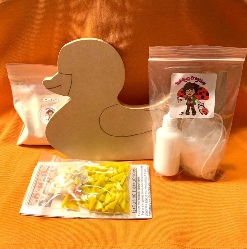 DIY Mosaic Duck, Mosaic for Kids - Etsy