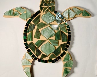 Sea Turtle Mosaic | Etsy