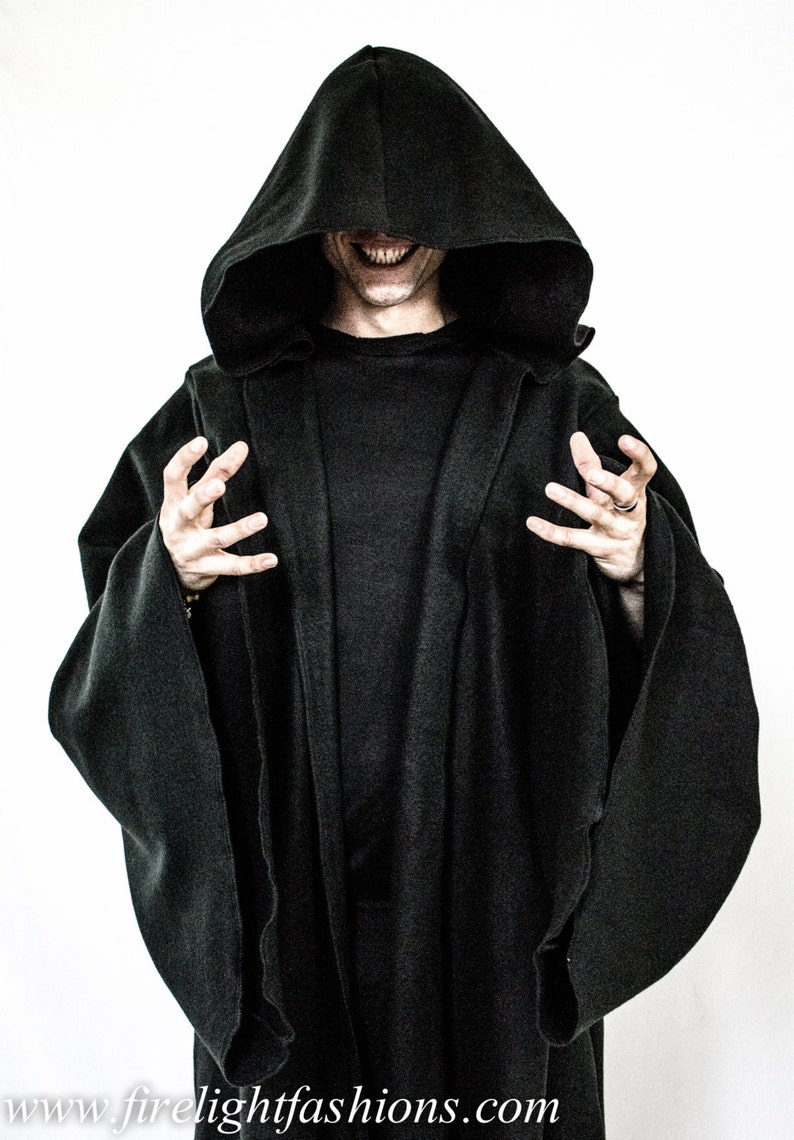 Jedi Cloak Star Wars Cosplay Costume Sith Lord Cape Starwars Comicon ...