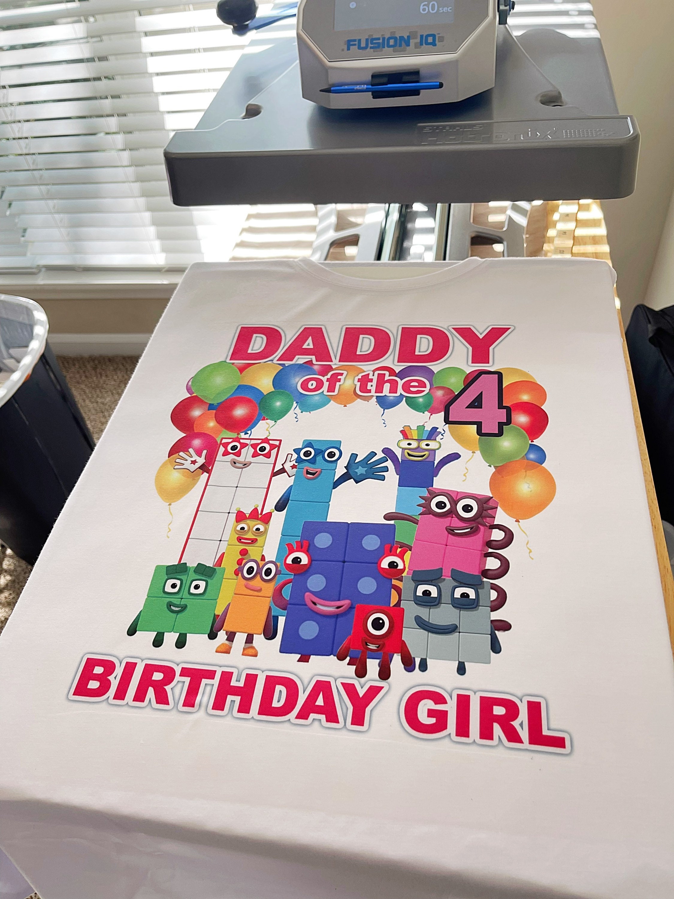 Numberblocks Birthday PNG Numberblocks Digital Design for - Etsy Australia