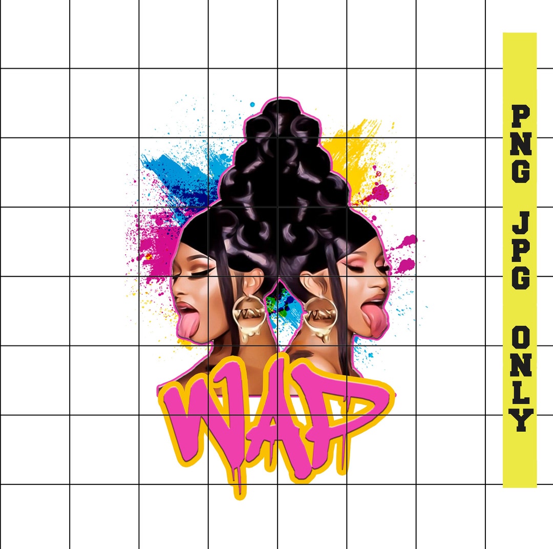 WAP PNG Download Only, WAP Digital File, Stallion Cardi B Png ...