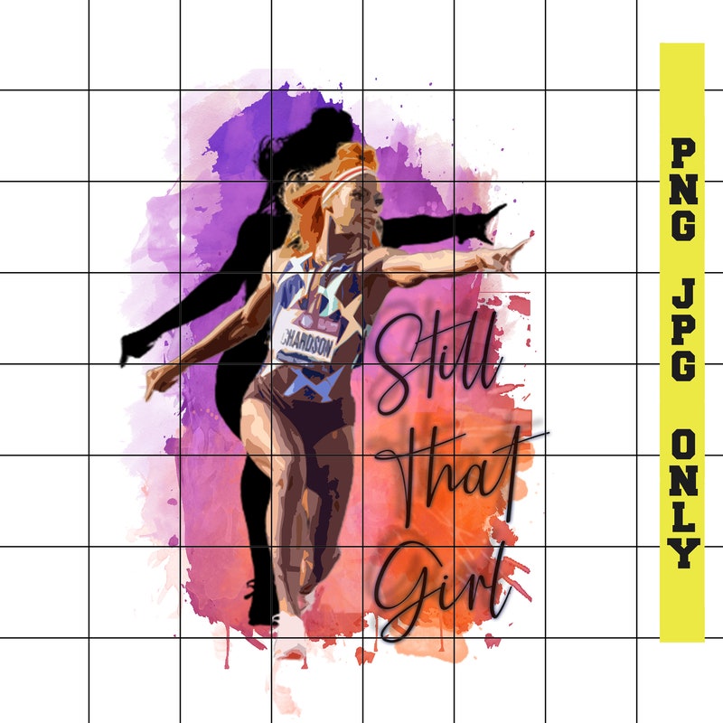 Black Girl Track Star - Etsy