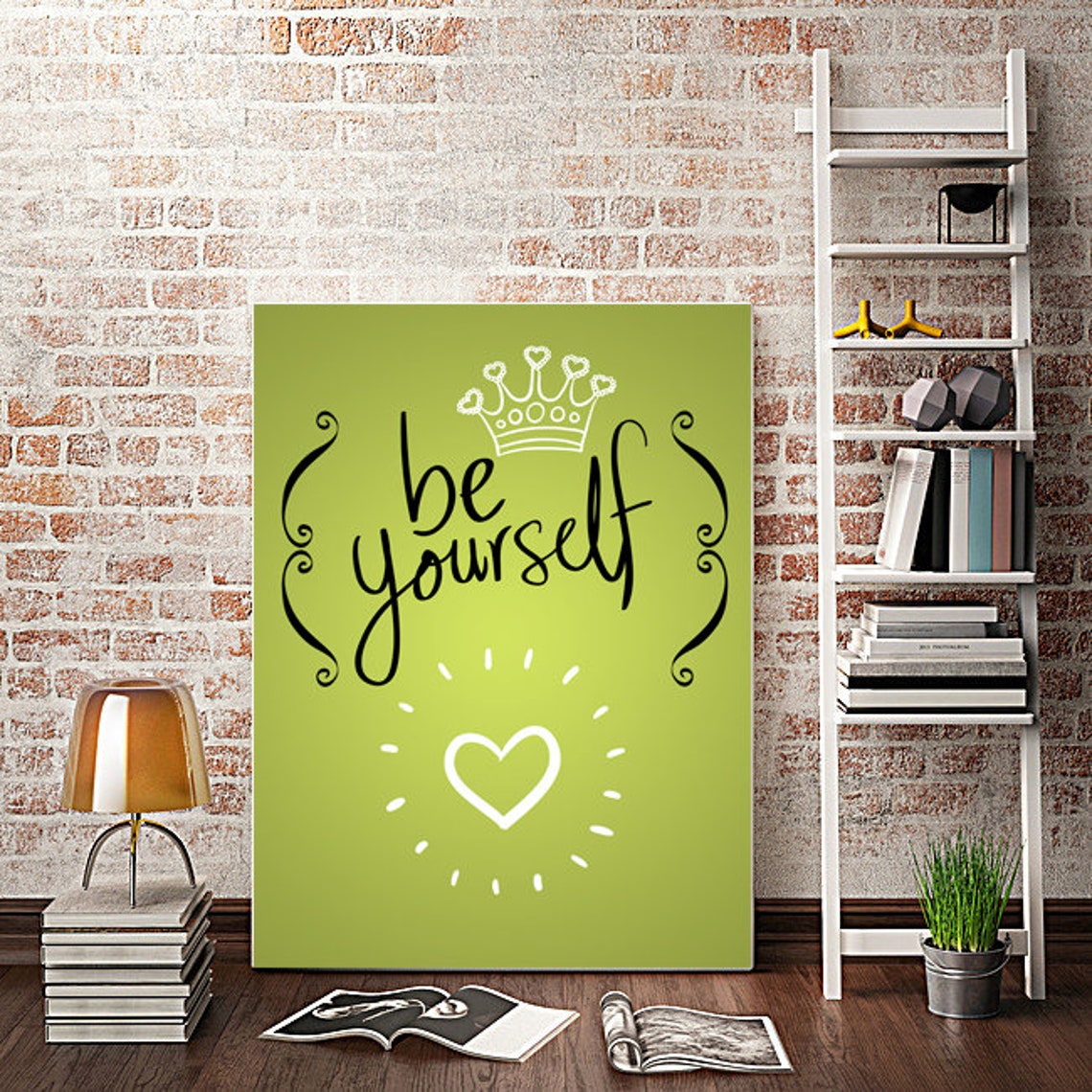 Be Yourself Printable Downloadable Quote Popular Quotes | Etsy