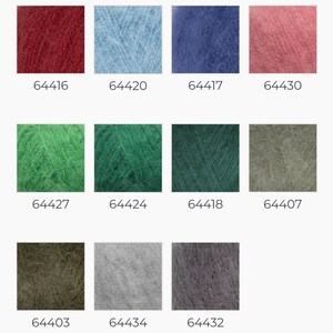 Women's Blue Mohair Sweater Handmade / Made to Order - Etsy