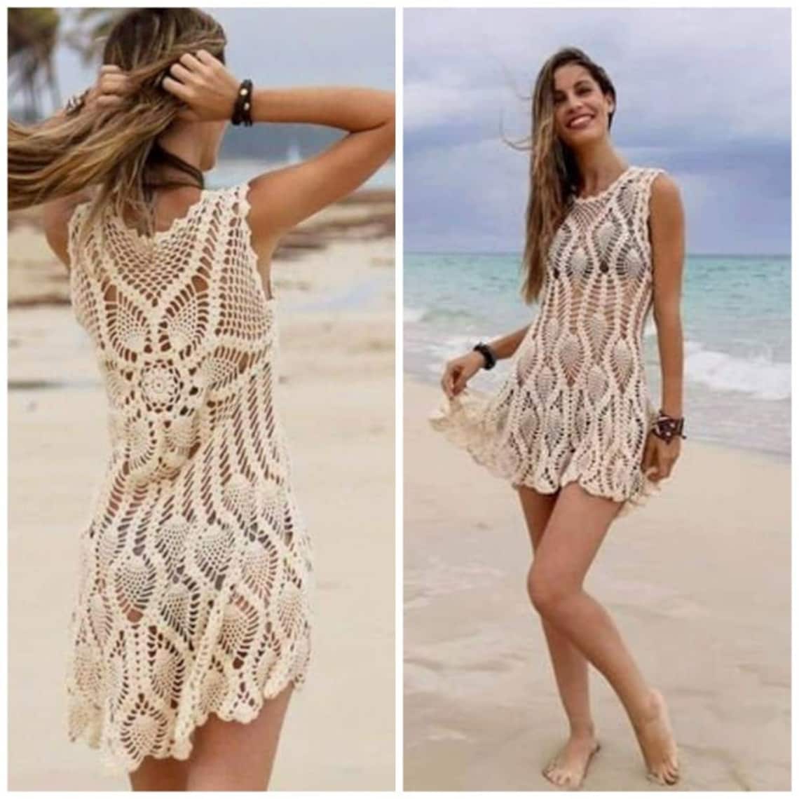 Ladies Beach Dress Crochet / Custom - Etsy
