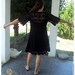 Little Black Dress Made Crochet / Custom - Etsy