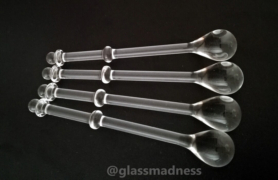 Glass Lace Bobbins - a Pair of Hand Made Lace Bobbins - Etsy