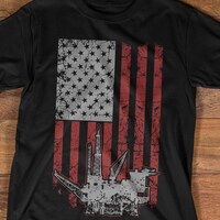 Oilfield Support T-shirt: Ring-spun USA Cotton Roughneck Tee - Etsy