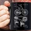 The Cycle of Life - Bicycle - Enamel Cycling Mug - Gift for Coffee ...
