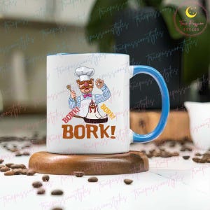 Swedish Chef Mug, Bork Bork Bork Mug, Muppet Chef Mug E7152 - Etsy