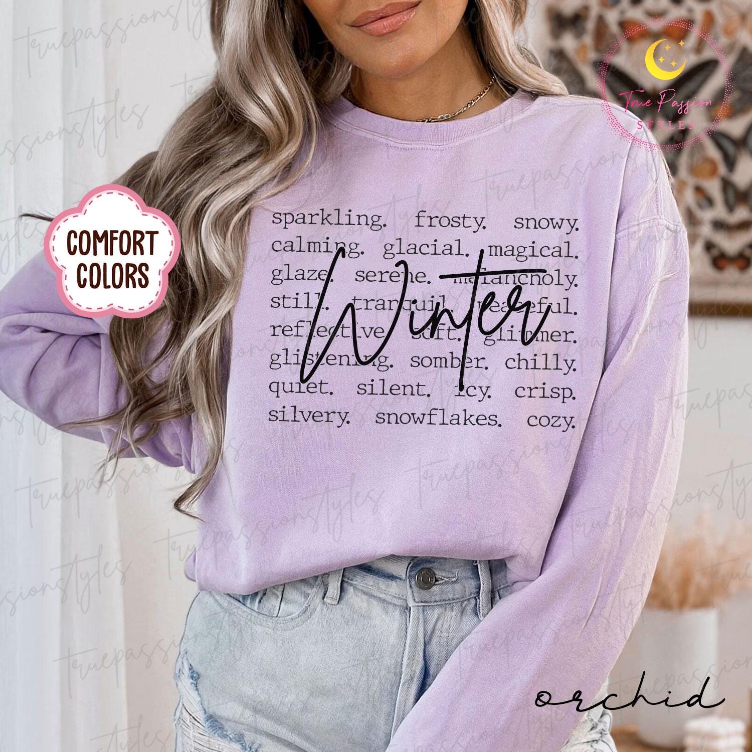Comfort Colors® Winter Tshirt, Winter Definition Shirt, Cozy Season Tee ...