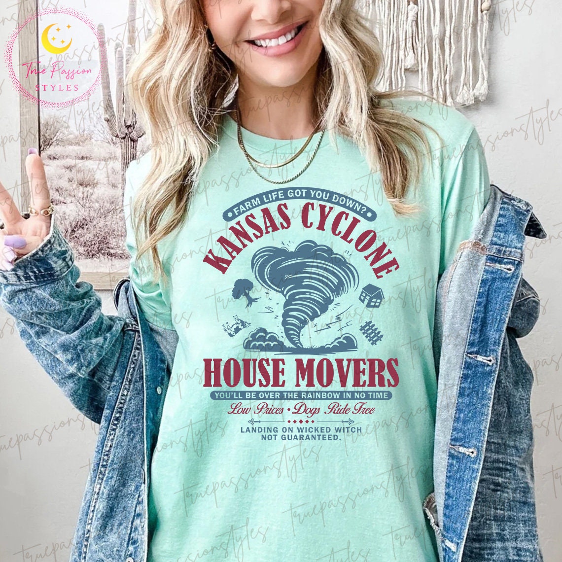 Kansas Cyclone House Movers T-shirt, Wizard Shirt, Sweatshirt, Hoodie ...
