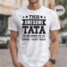 Custom Tata Shirt With Kids Names, Fathers Day Gift for Tata ...