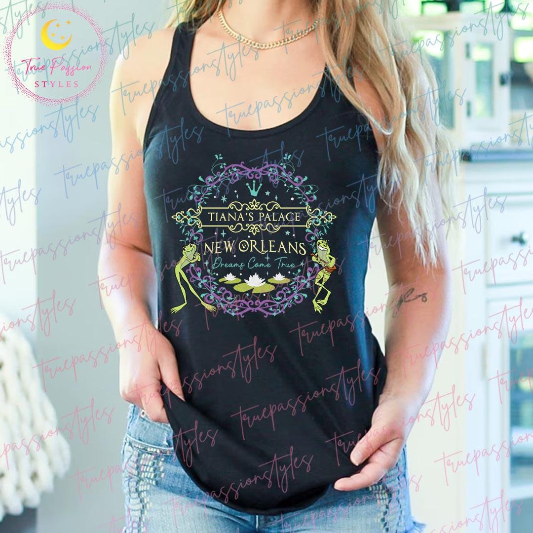 Tiana's Palace Tank Top, Princess and the Frog Tank, Tiana Ladies Tank ...