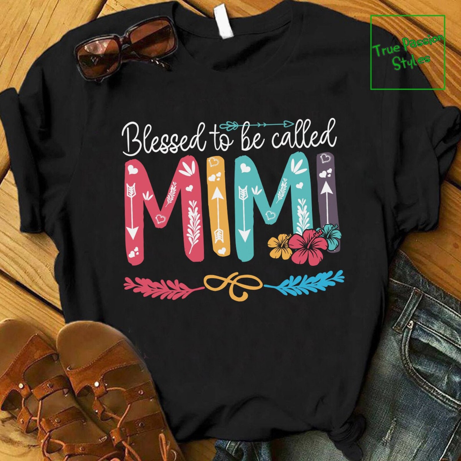 Proud Mimi Shirt Blessed to Be Called Mimi Tee Shirt Funny - Etsy