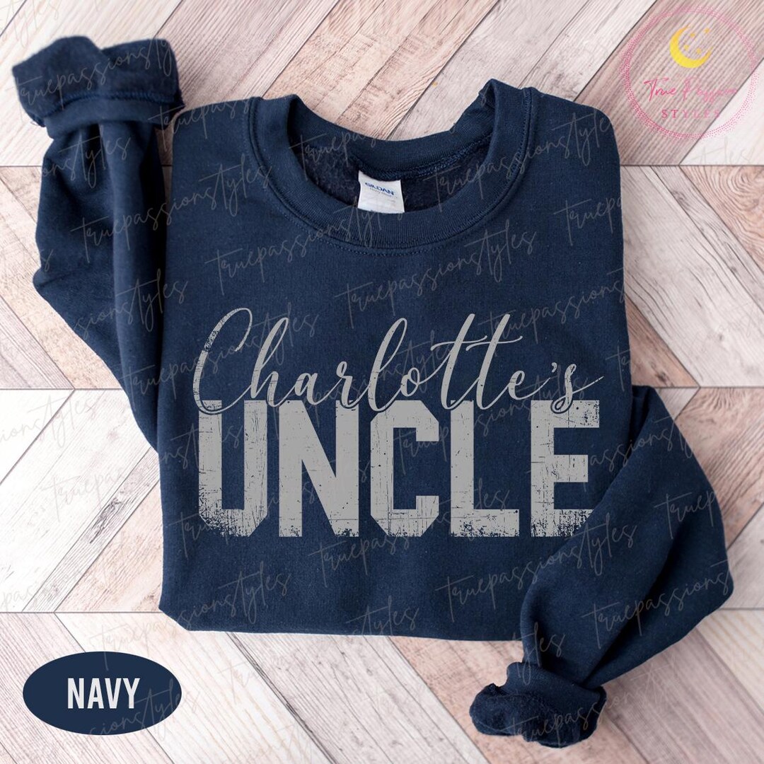 Custom Uncle Sweatshirt, Personalized Uncle Sweatshirt, Gift for Uncle ...
