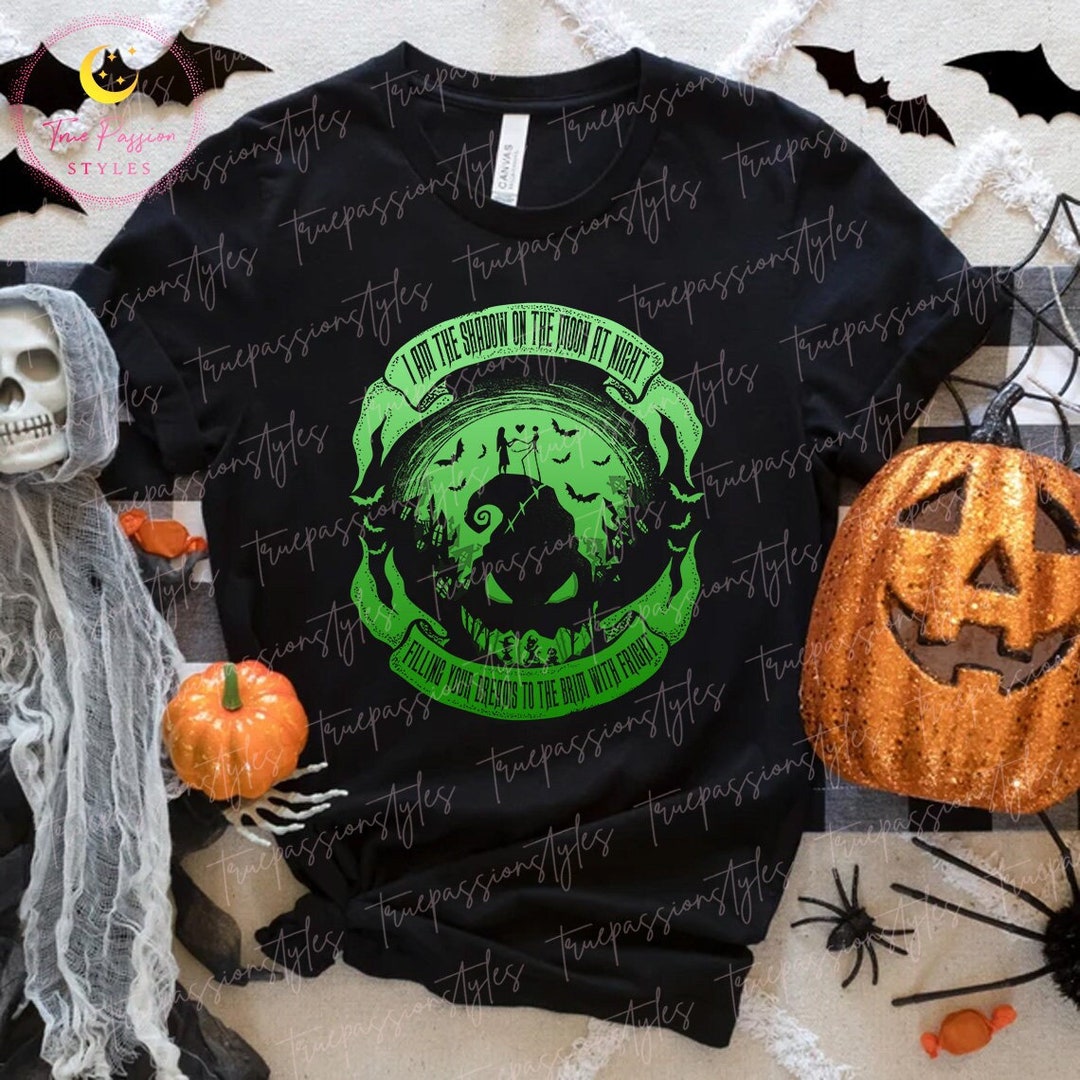 Oogie Boogie Boo Ghost Shirt, Jack Skellington & Sally Shirt, Spooky ...