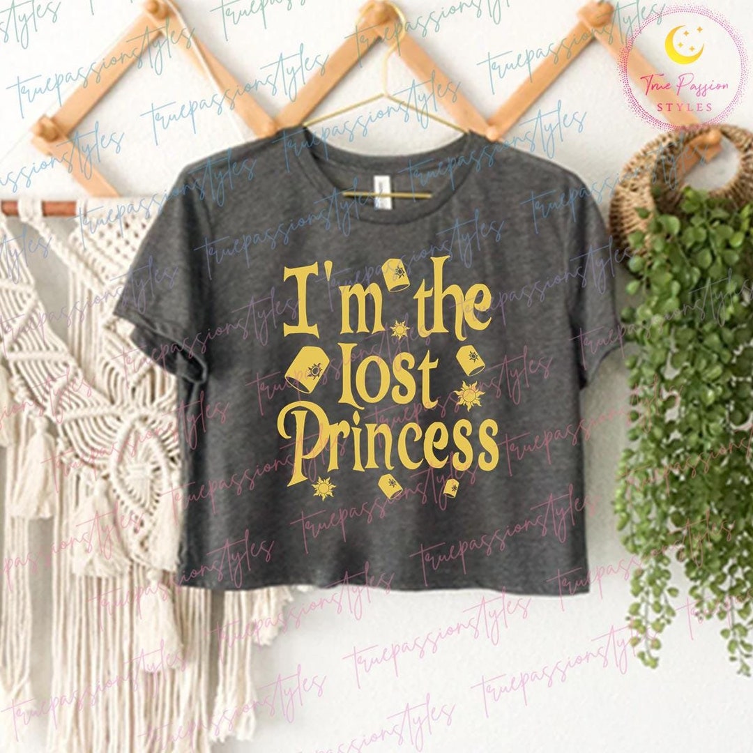 Tangled Crop Top, Rapunzel Crop Top, Lost Princess Crop Top E2173 - Etsy