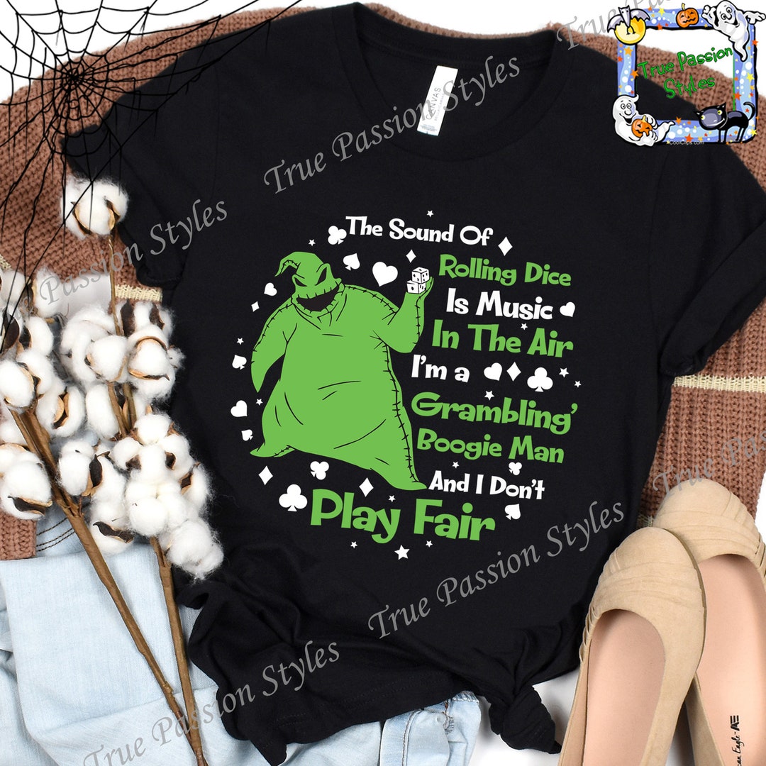 Oogie Boogie Man Shirt, the Nightmare Before Christmas Tee, Halloween ...
