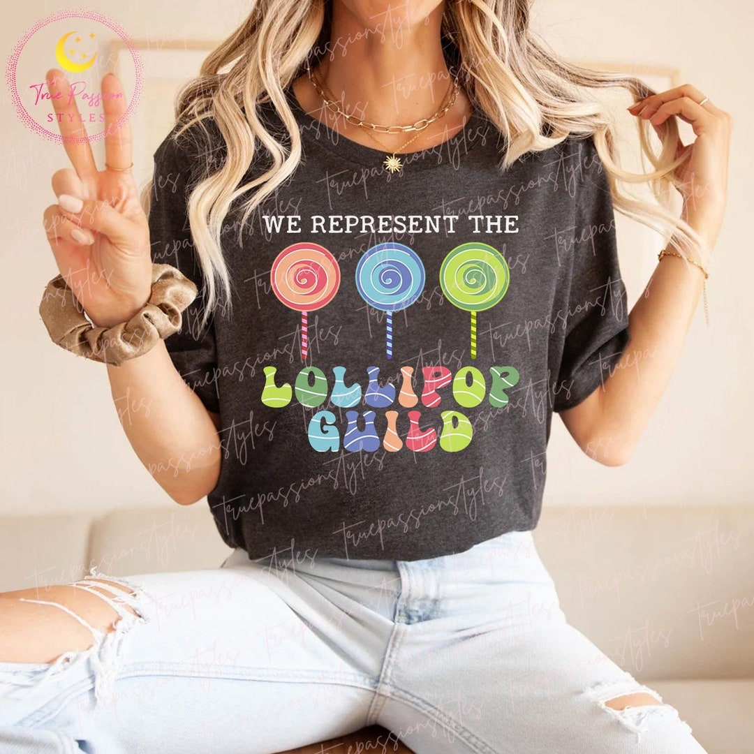 The Lollipop Guild Shirt, Munchkin T-shirt, Sweatshirt, Hoodie E7118 - Etsy
