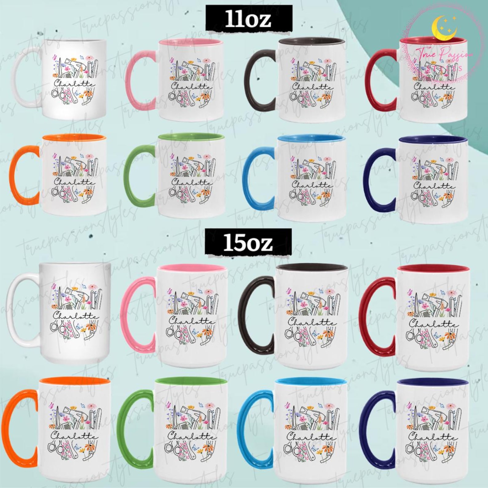 Personalized Hairstylist Mug, Custom Hairdresser Mug, Hair Stylist Mug ...