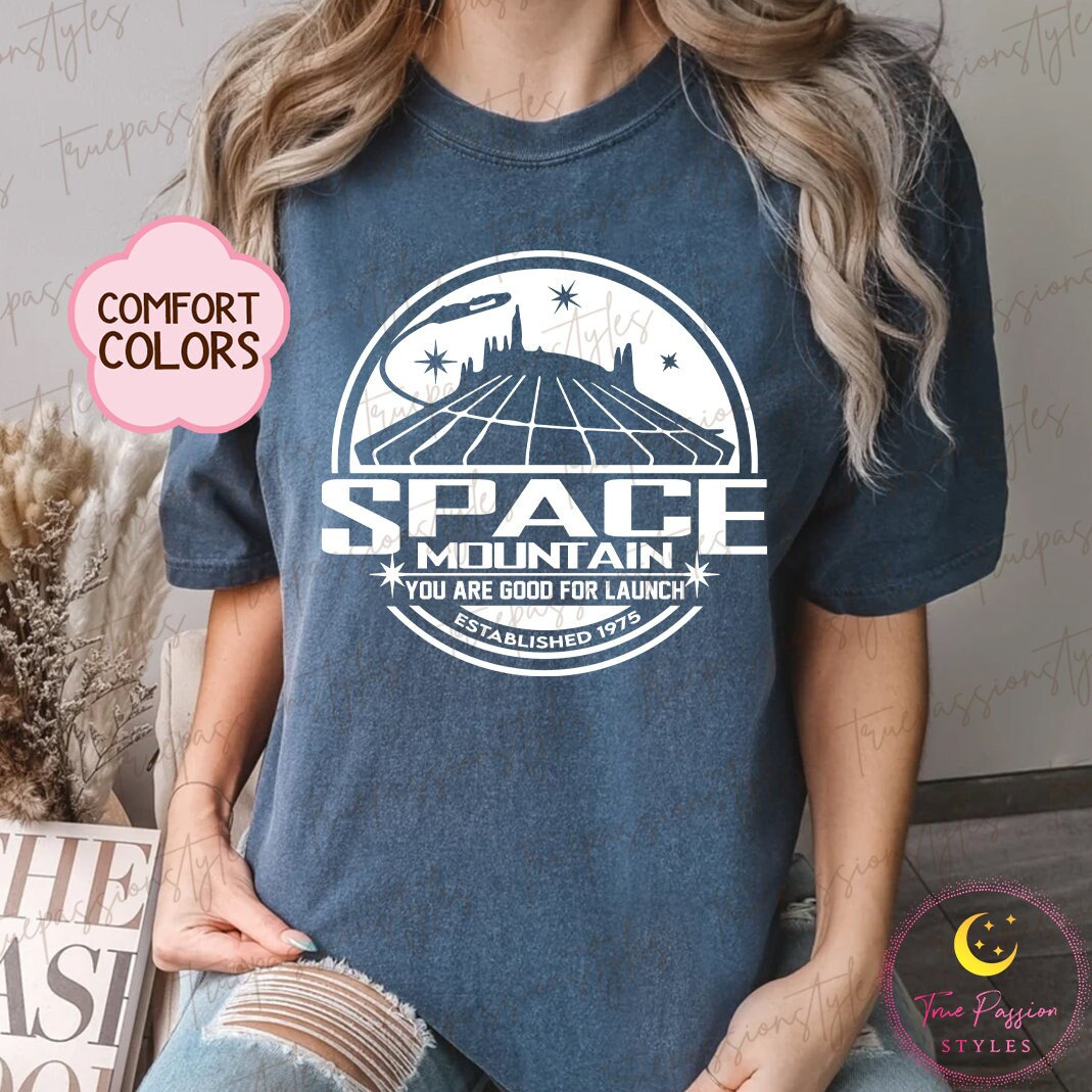 Space Mountain Shirt - Etsy Space Mountain Shirt - Etsy