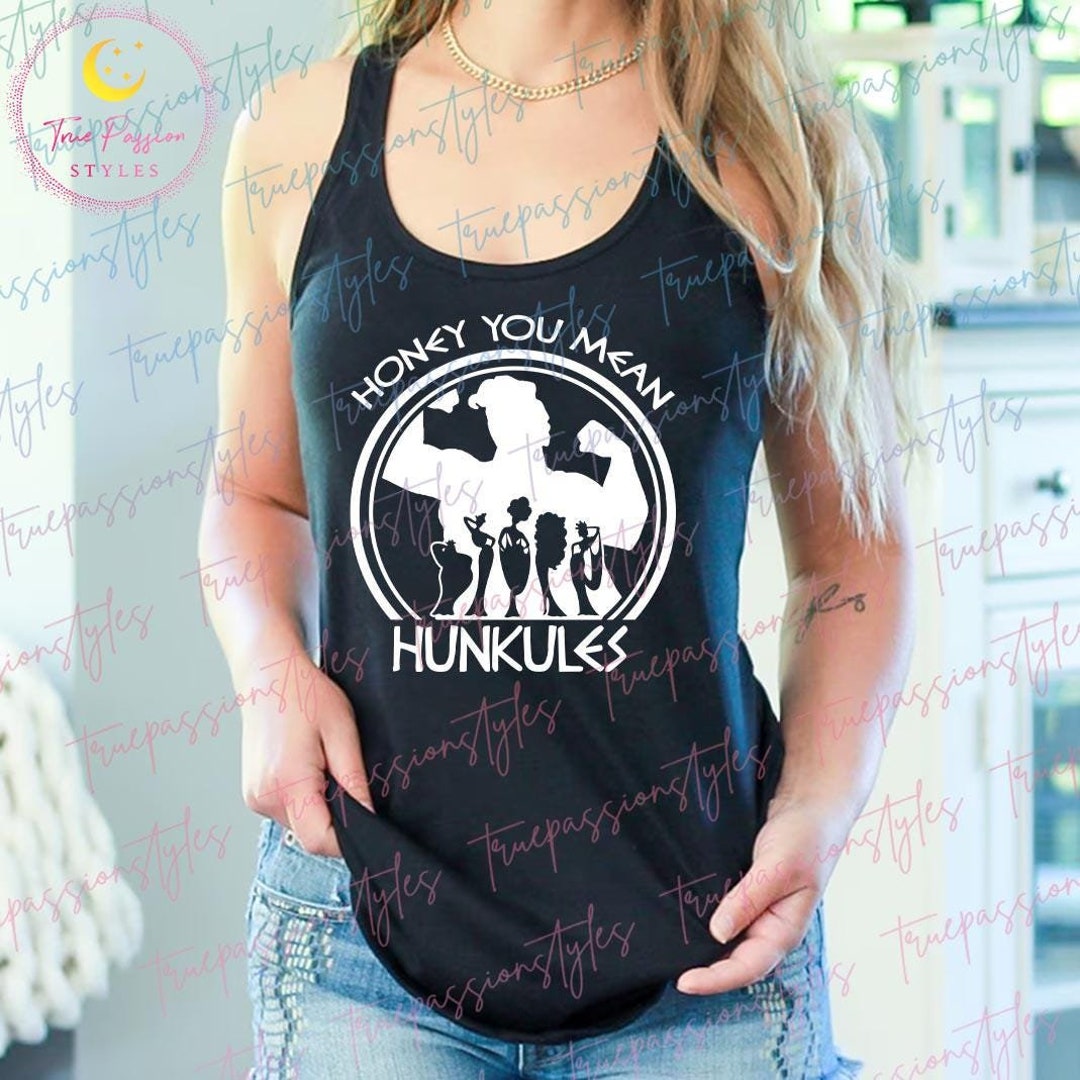 Hunkules Tank Top, Hercules and Muses Tank, Honey You Mean Hunkules ...