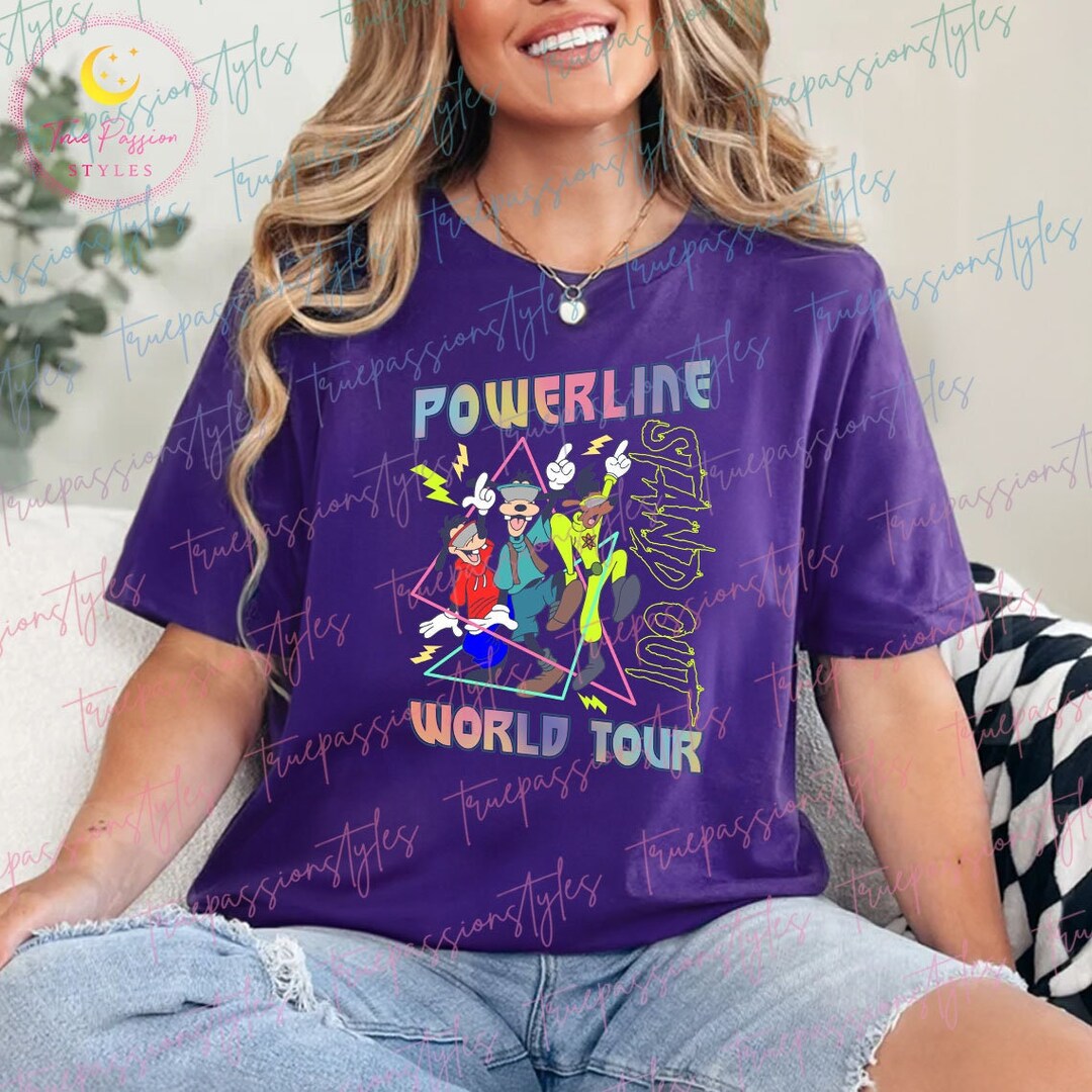 Powerline Stand Out World Tour Shirt, Powerline Shirt, Long Sleeve ...